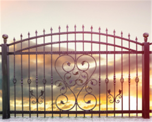 High-quality Wrought Iron Gates in Fullerton, CA | Kim Iron Works - Kim ...
