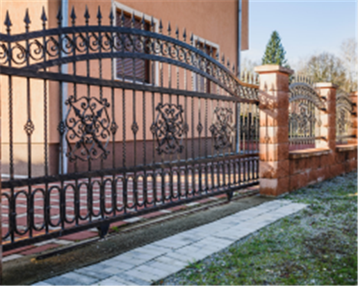 Durable Wrought Iron Fence Fullerton, CA | Kim Iron Works - Kim Iron ...